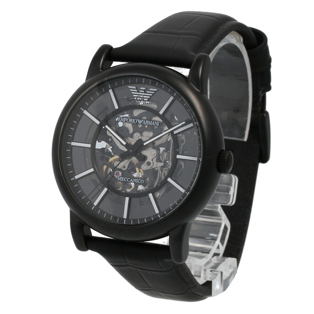 【楽天市場】EMPORIO ARMANI エンポリオアルマーニ 腕時計 時計 メンズ 男性 アナログ 機械式 自動巻き オートマティック ...