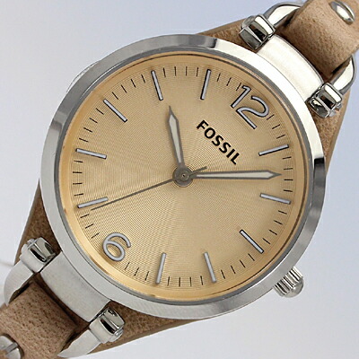 【楽天市場】FOSSIL フォッシル 腕時計 時計 レディース 女性 アナログ クオーツ 電池 3針 シンプル GEORGIA ジョージア ...