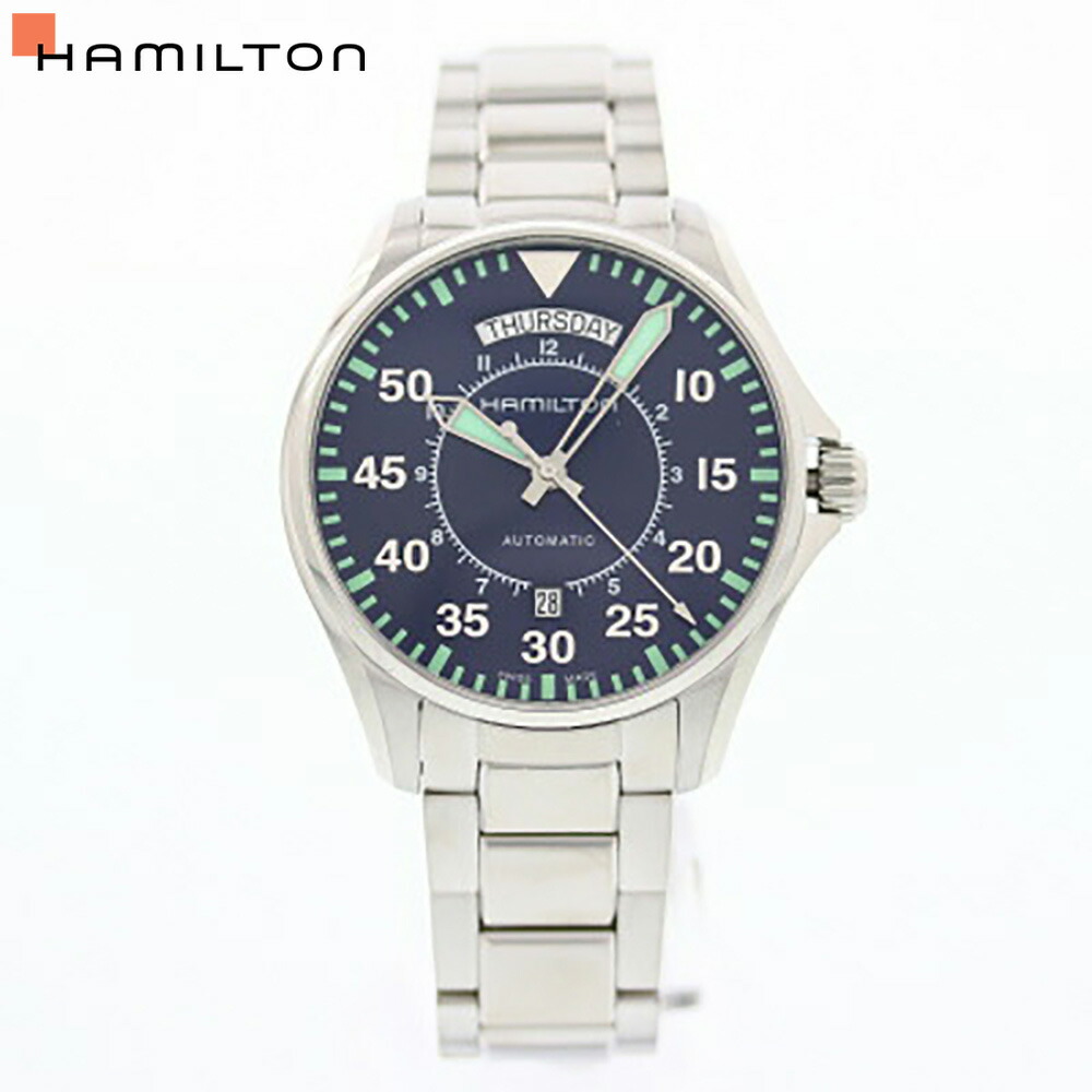 【楽天市場】HAMILTON KHAKI AVIATION PILOT DAY DATE AUTO ハミルトン カーキ アビエーション ...