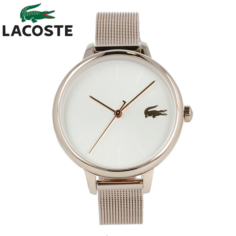 【楽天市場】LACOSTE ラコステ Cannes カンヌ 2001103腕時計 時計 レディース ステンレス メタル メッシュ ローズ ...