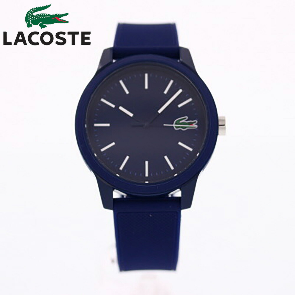 【楽天市場】LACOSTE / ラコステ 2010987 腕時計 メンズ レディース ユニセックス クオーツ ラバー ブルー ネイビー ...