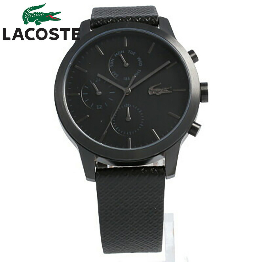 【楽天市場】LACOSTE / ラコステ 12.12 2010997 腕時計 メンズ ブラック レザーLACOSTE / ラコステ 12.12 ...