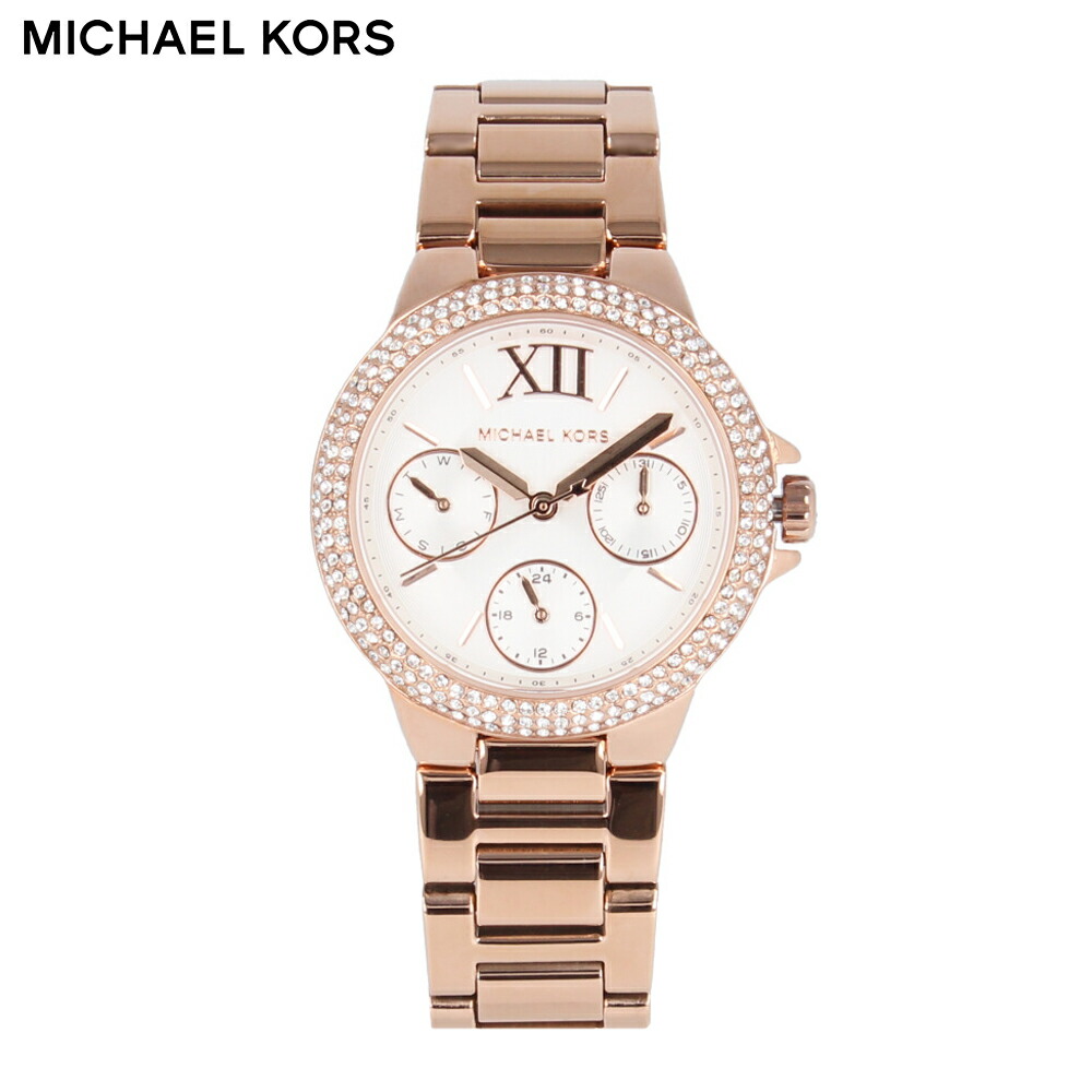【楽天市場】MICHAEL KORS マイケルコース CAMILLE カミーユ腕時計 時計 レディース クオーツ アナログ 3針 ステンレス ...
