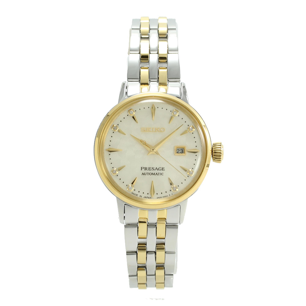 【楽天市場】SEIKO PRESAGE SRE010J1 カクテルタイム ホワイト レディ ダイヤモンドツイスト 腕時計 プレゼント ギフト ...