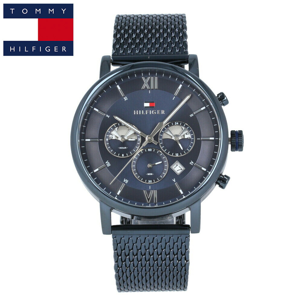 【楽天市場】TOMMY HILFIGER / トミーヒルフィガー 1710397 Evan イーバン クロノグラフ 腕時計 メンズ ステンレス ...