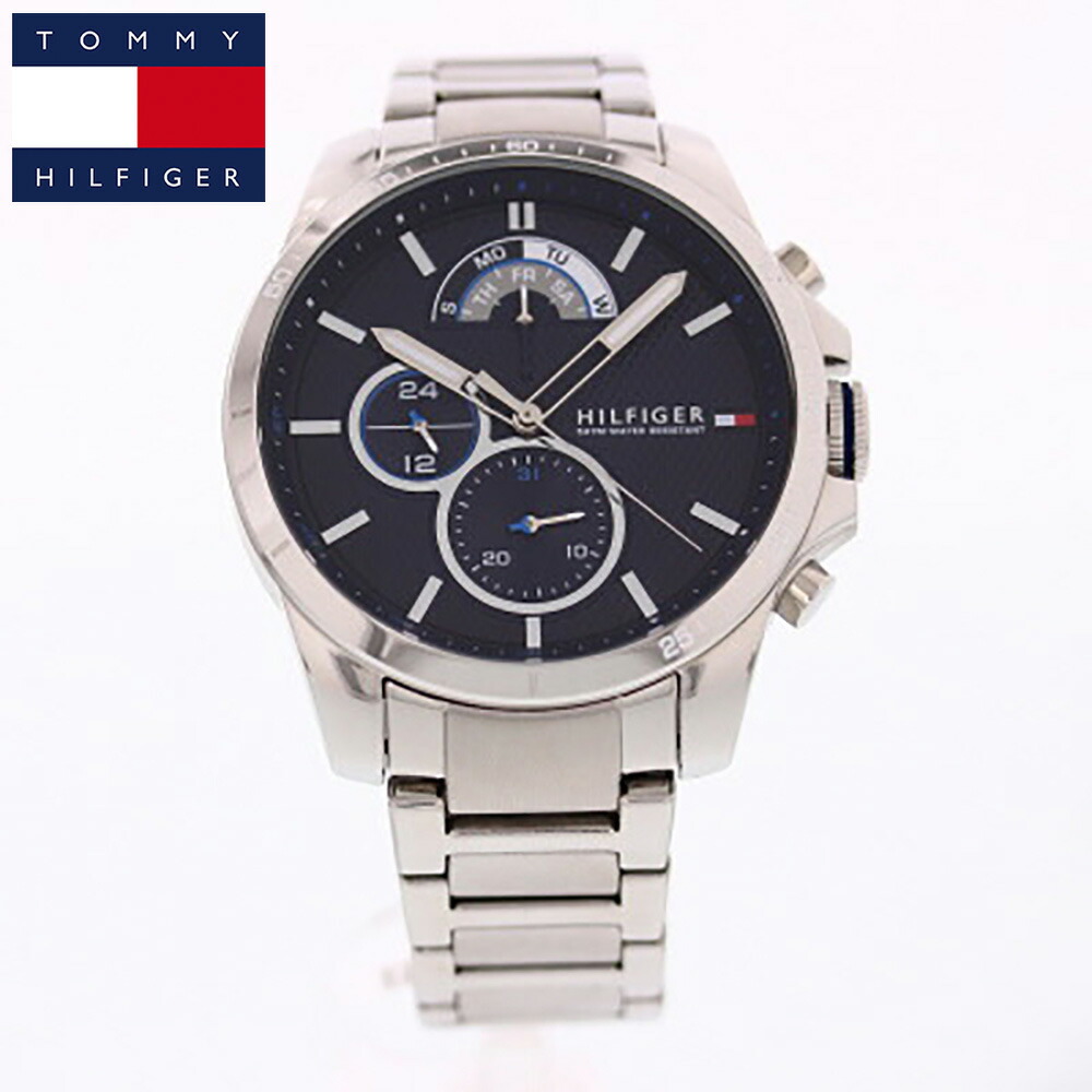 【楽天市場】TOMMY HILFIGER / トミー ヒルフィガー 1791348 DECKER デッカー 腕時計 メンズ デイデイト ...