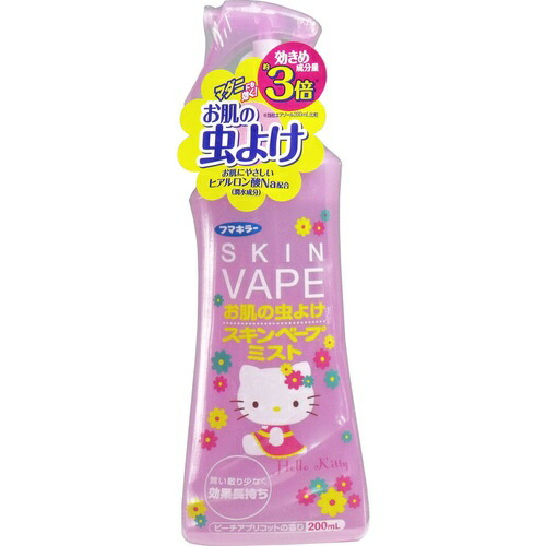 【楽天市場】フマキラー スキンベープ ミスト ハローキティ 200ml：特価COM