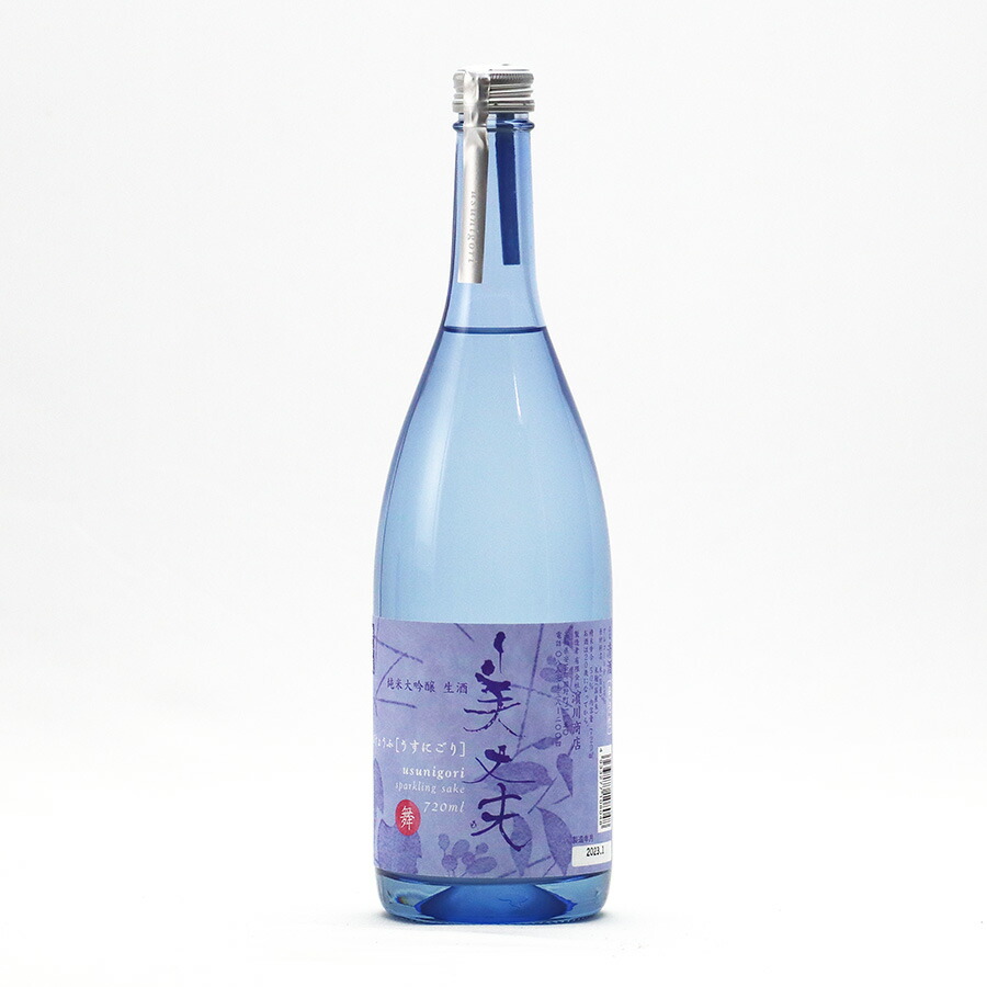 【楽天市場】美丈夫 日本酒 純米大吟醸 舞 うすにごり 生酒 720ml 濱川商店 高知県 | 夏期冷蔵便推奨：Tokuriya 酒舗まえたに楽天市場店