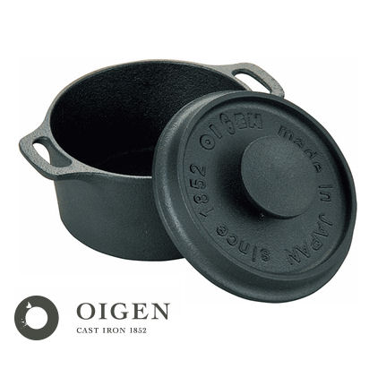 【楽天市場】南部鉄器 南部ココット ラウンドF-417 盛栄堂 OIGEN 南部鉄器 アウトドア キャンプ鍋：Tokyoキッチンウェア