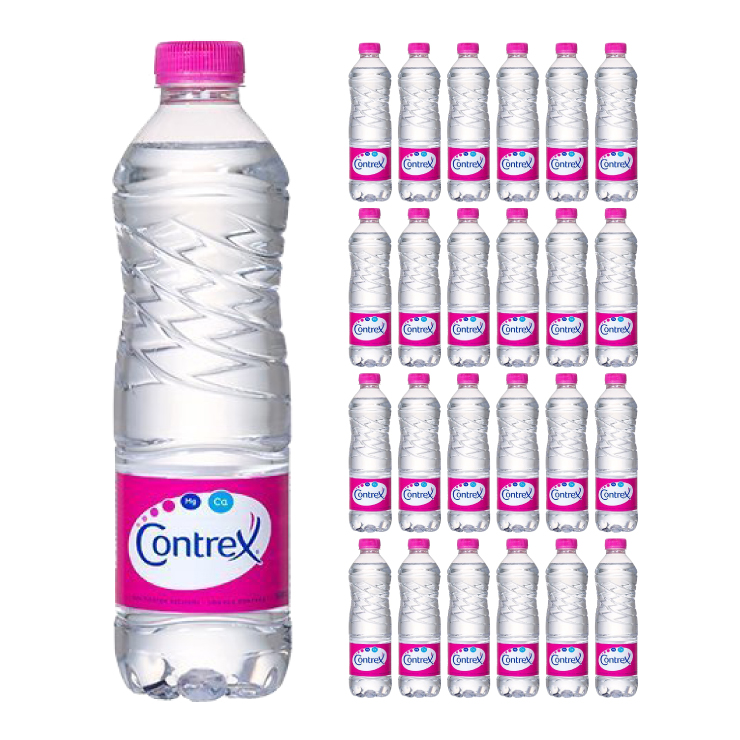 【楽天市場】コントレックス クリアボトル ナチュラル ミネラルウォーター 500ml 24本 Contrex フランス 硬水 送料無料：東京酒粋