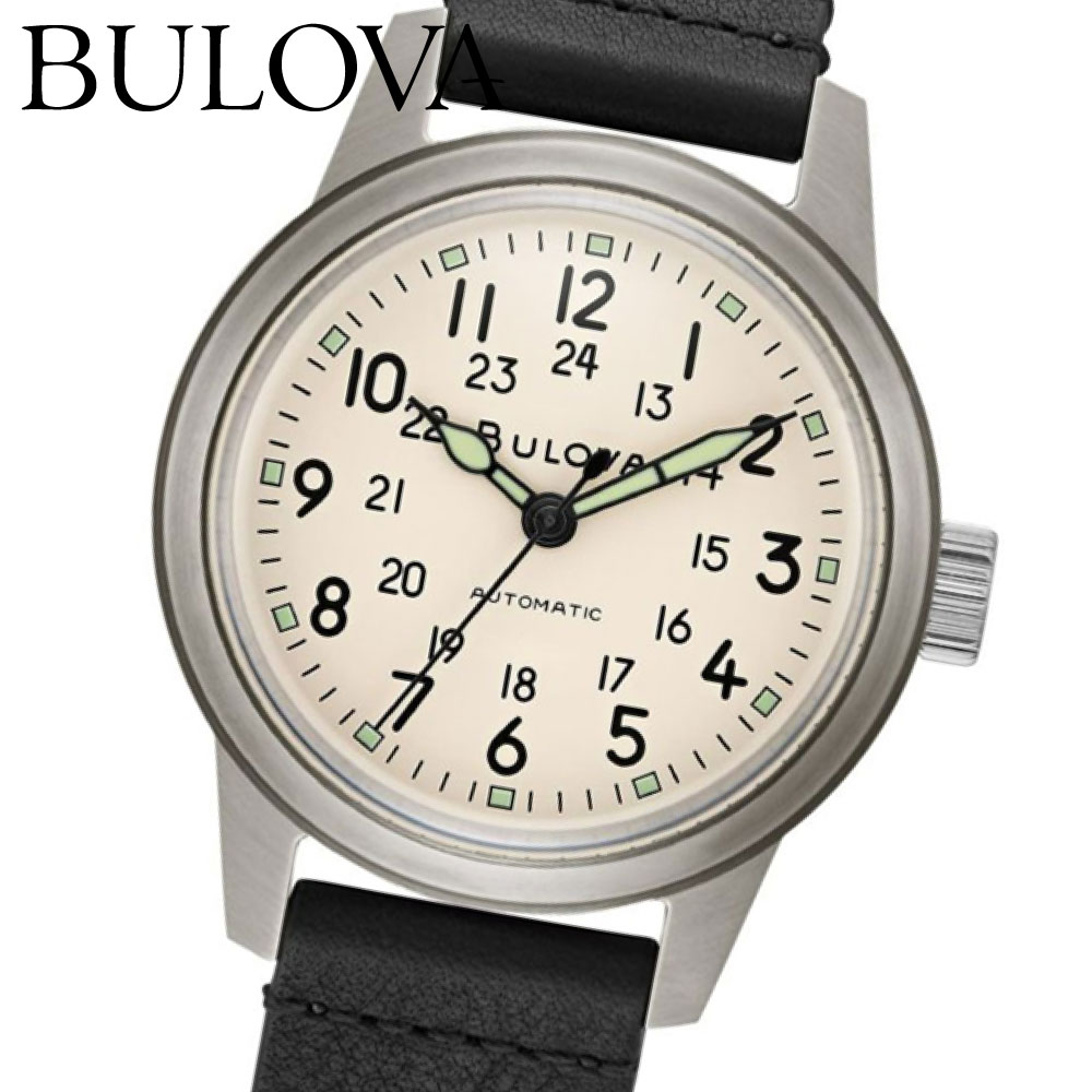 【楽天市場】BULOVA 腕時計 BULOVA Military 96A246 ブローバ ミリタリー BULOVA 腕時計 メンズ オートマ ...
