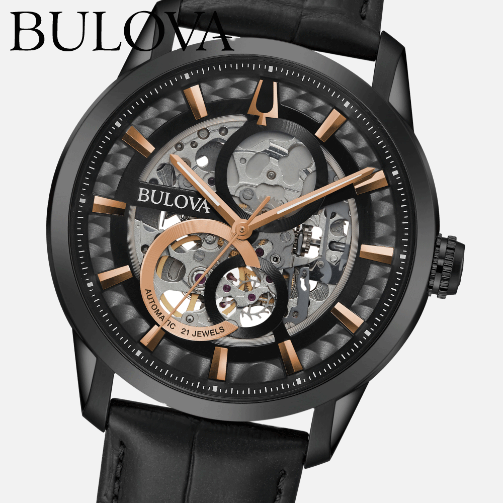 【楽天市場】ブローバ 腕時計 メンズ 自動巻き BULOVA Classic 98A283 ブローバ クラシック オートマウォッチ 機械式 ...