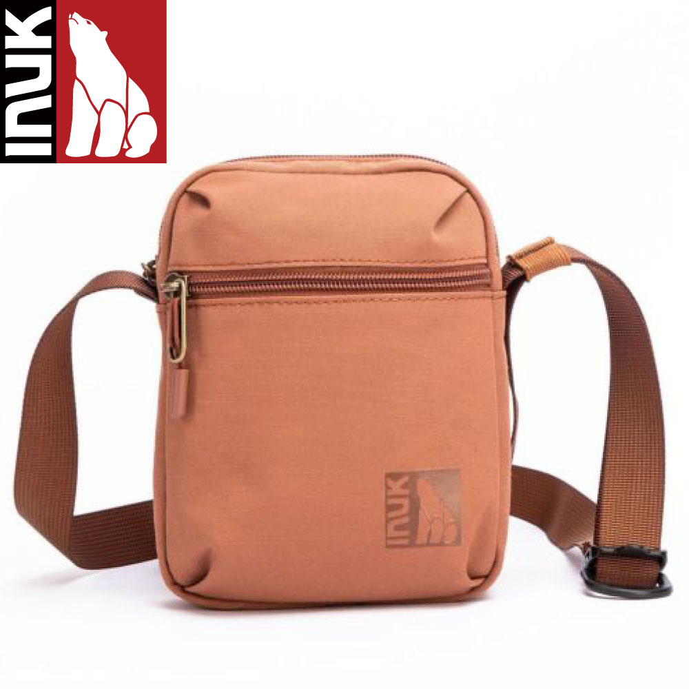 【楽天市場】イヌーク バッグ INUK BAG ショルダーバッグ レディース INUK SAMI SLING POUCH CAREMEL ...