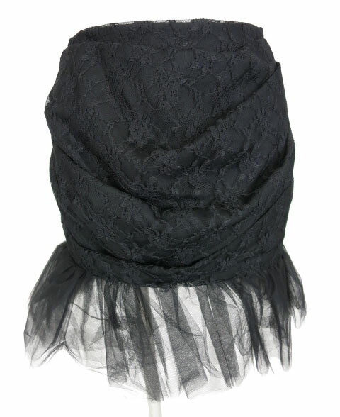 【楽天市場】【中古】alice auaa / 裾チュール付きレース重ねドレープスカート アリスアウアア B34578_2008：Tokyo ...