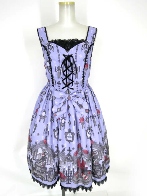 【楽天市場】【中古】 Angelic Pretty / Ghost Night Brideジャンパースカート アンジェリックプリティ ...