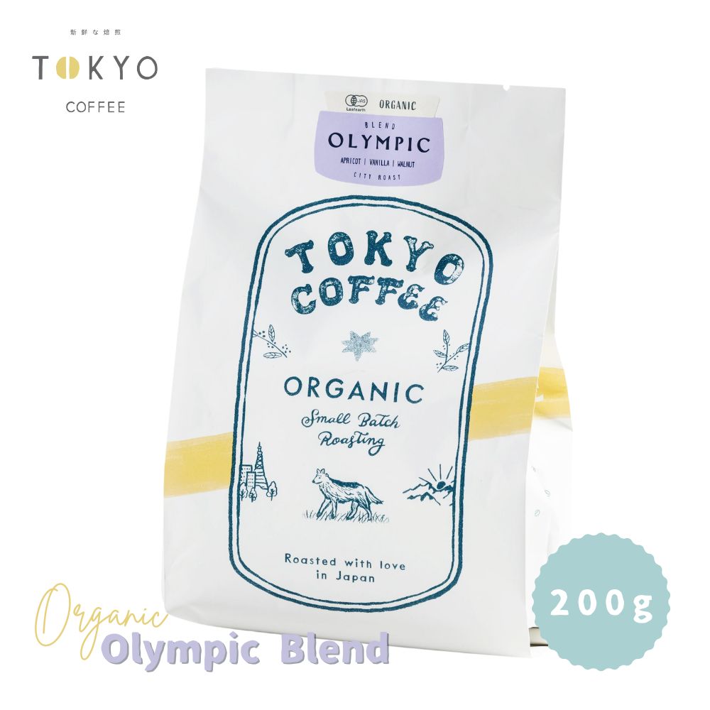 【楽天市場】TOKYO COFFEE オーガニック コーヒー オリンピックブレンド 400g 【新鮮なコーヒーをお届け】 400gでコーヒー約 ...