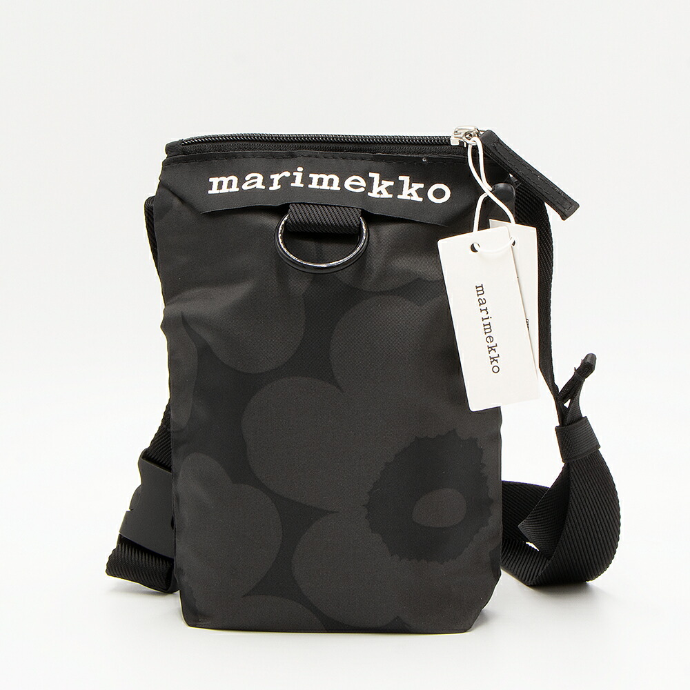 【楽天市場】マリメッコ marimekko ショルダーバッグ Neat Phone Pocket Unikko 094124 999 北欧 ...
