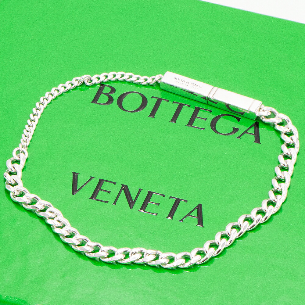【楽天市場】【2025年春夏新作】ボッテガヴェネタ BOTTEGA VENETA ブレスレット シルバー ID CHAIN 649517 ...