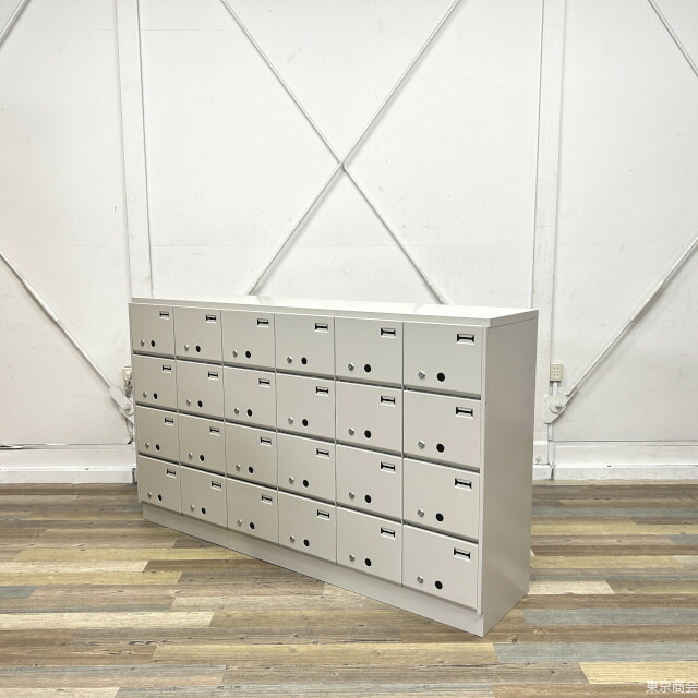 【楽天市場】コクヨ シューズボックス SX W1490 ナチュラルグレー SX-L64F1 靴箱 下駄箱 4人用 6列4段 内履き 外履き ...