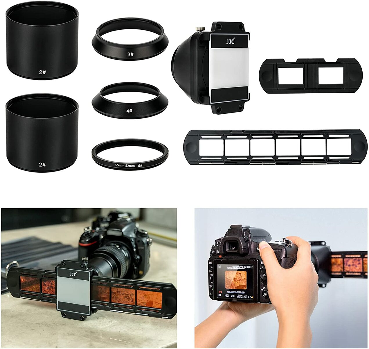 【楽天市場】JJC ジェイジェイシー FDA-S1 フィルムデジタル化アダプター&LEDライトセット 思い出の写真をデジタルデータ化して残せます：新東京物産オンラインショップ