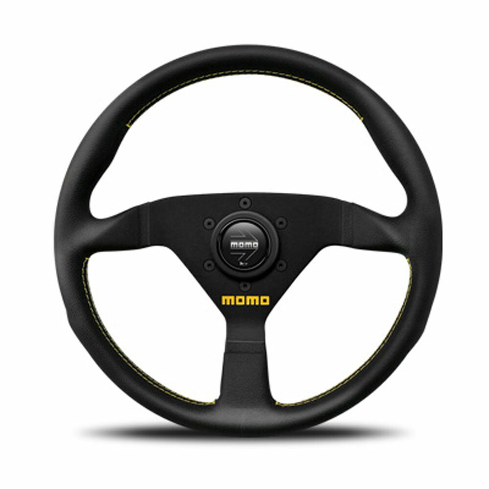 【楽天市場】MOMO モモ ステアリング VELOCE RACING 320mm ヴェローチェ レーシング ブラックレザー V-2 ...