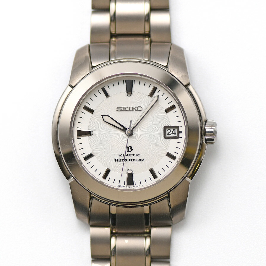 【楽天市場】新入荷 SEIKO セイコー BRIGHTZ ブライツ KINETIC AUTO RELAY キネティック オートリレー 5J22 ...