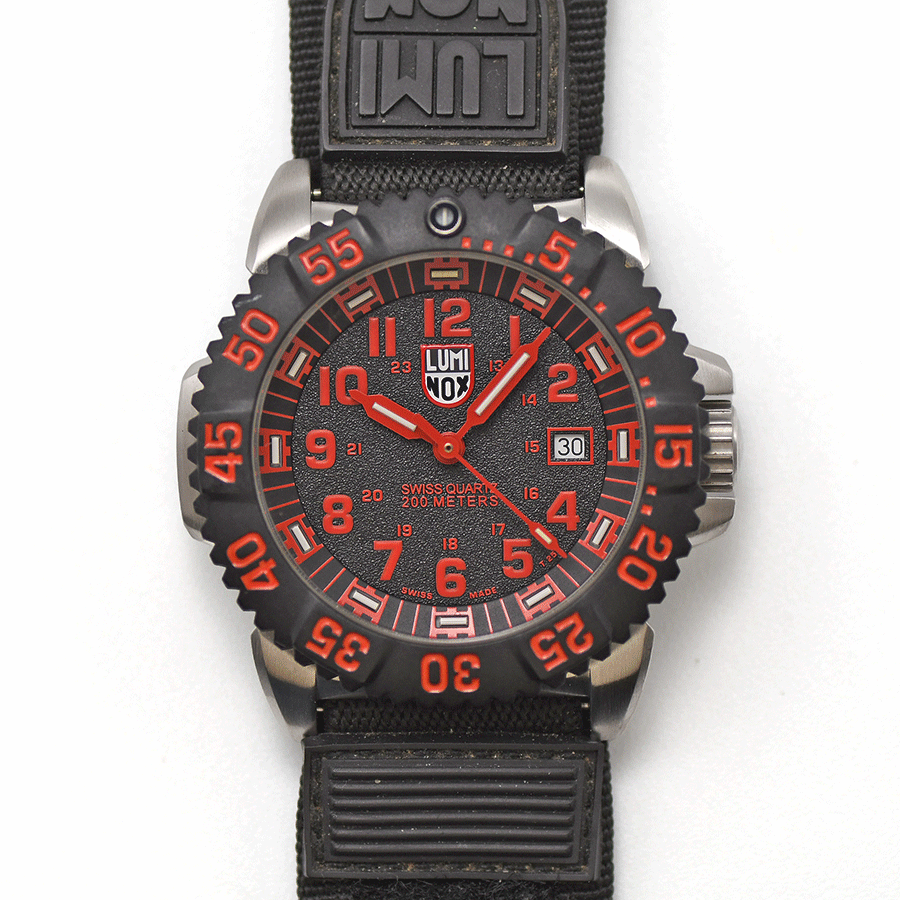 【楽天市場】LUMINOX ルミノックス NAVY SEAL STEEL COLORMARK 3150シリーズ クォーツ 200m防水 メンズ ...