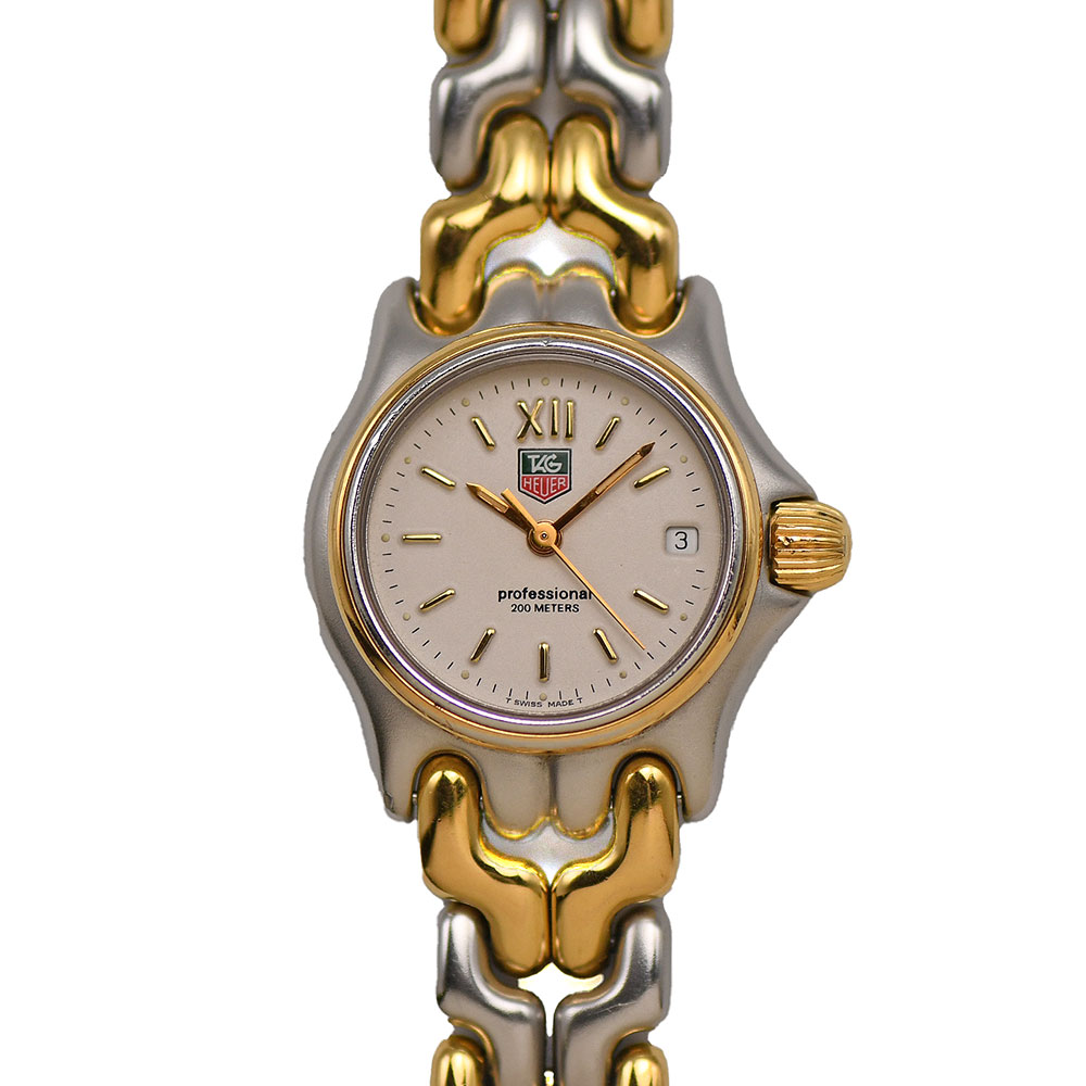 【楽天市場】TAG HEUER タグホイヤー S/el セル シリーズ プロフェッショナル S05.008 クォーツ コンビデザイン ...