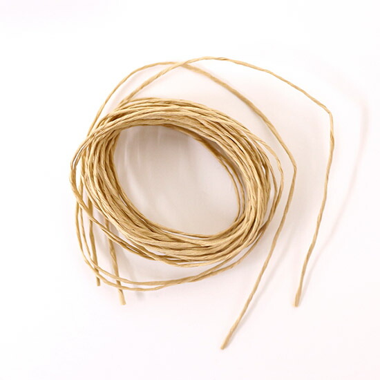 【楽天市場】紙紐（ライトブラウン） / 2m×2本【 富澤商店 公式 】：富澤商店 楽天市場店