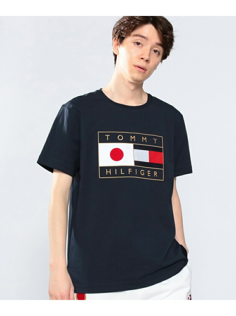 【楽天市場】【SALE／70%OFF】(M)TOMMY HILFIGER(トミーヒルフィガー) JAPAN TOKYO FLAG ...