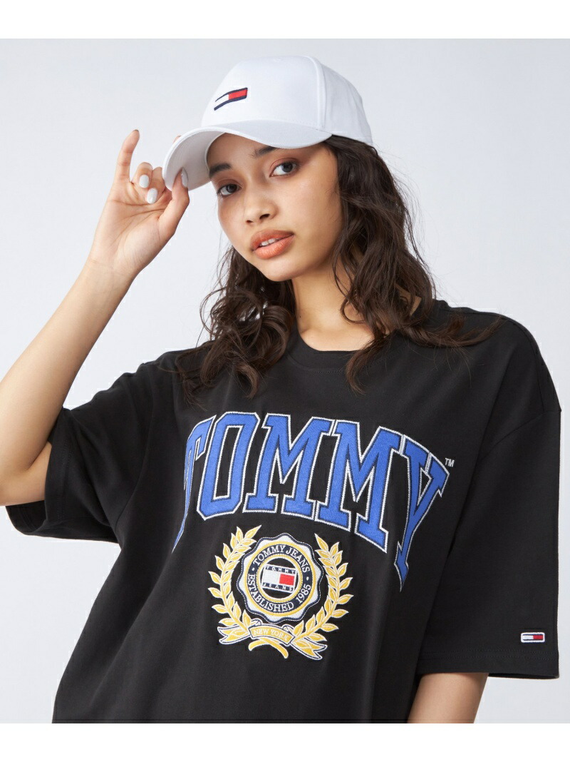 【楽天市場】【SALE／60%OFF】TJM SKTR COLLEGE RWB TEE TOMMY JEANS トミーヒルフィガー トップス カットソー・Tシャツ グレー ブルー ブラック ...