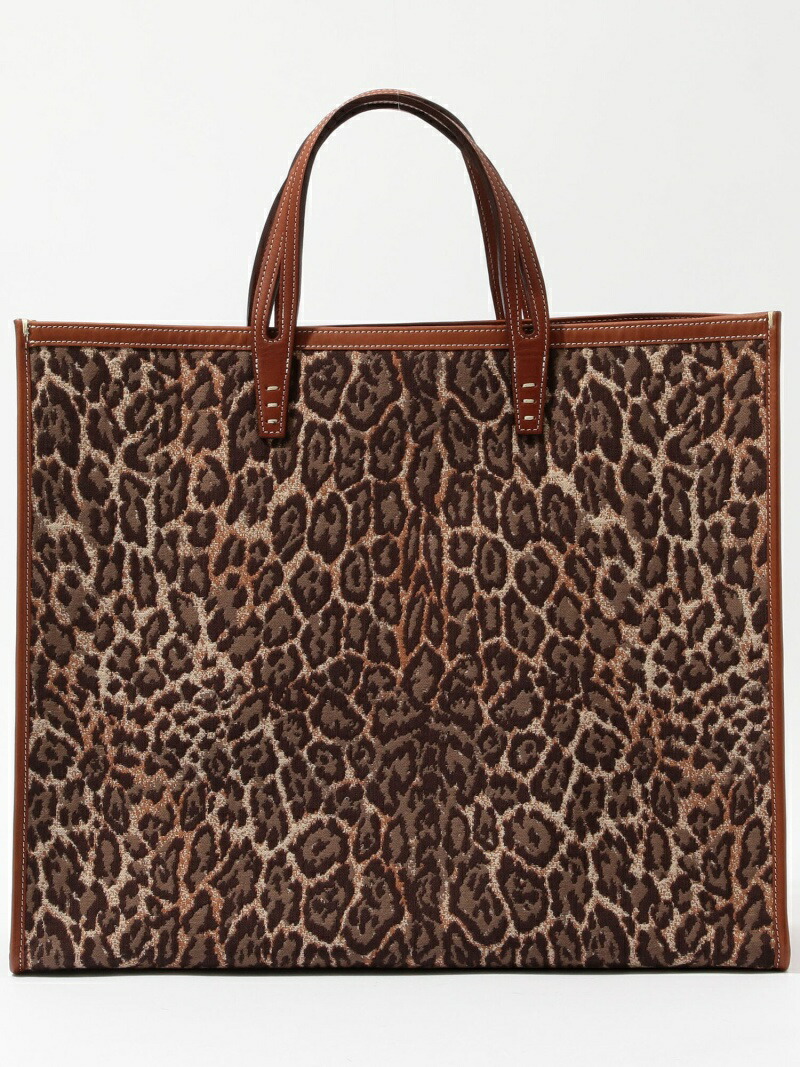 【楽天市場】【SALE／30%OFF】A VACATION TANK レオパードプリントトートバッグ TOMORROWLAND GOODS ...