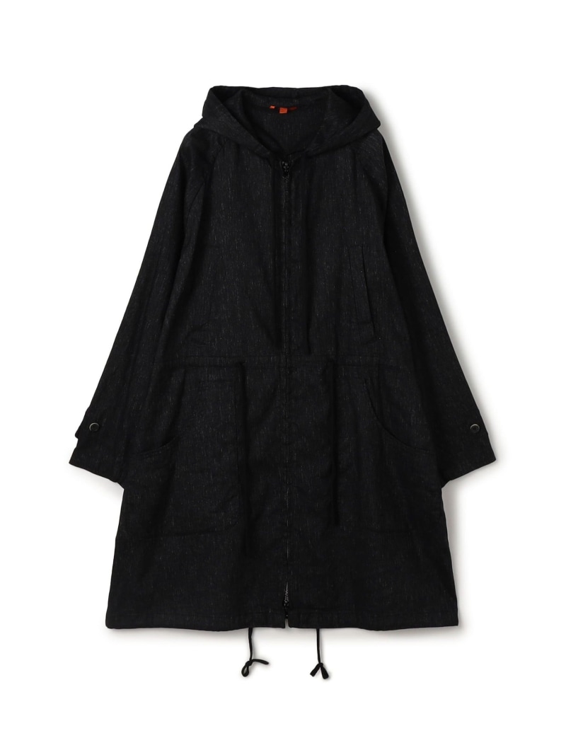 【楽天市場】【SALE／30%OFF】BARENA CAPOSPALLA CORBOLA リネンコットン フーデッドコート ...
