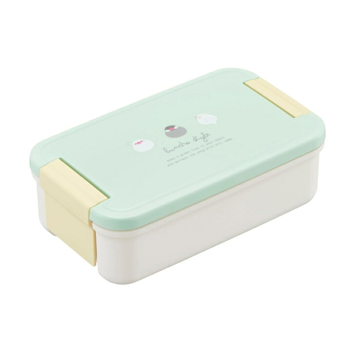 【楽天市場】OSK 文鳥 ランチボックス 1段 550ml 日本製 仕切付 抗菌 防汚 食洗機対応 レンジ対応 おしゃれ かわいい お弁当箱 PC-550D：Tomorrow Life 楽天市場店