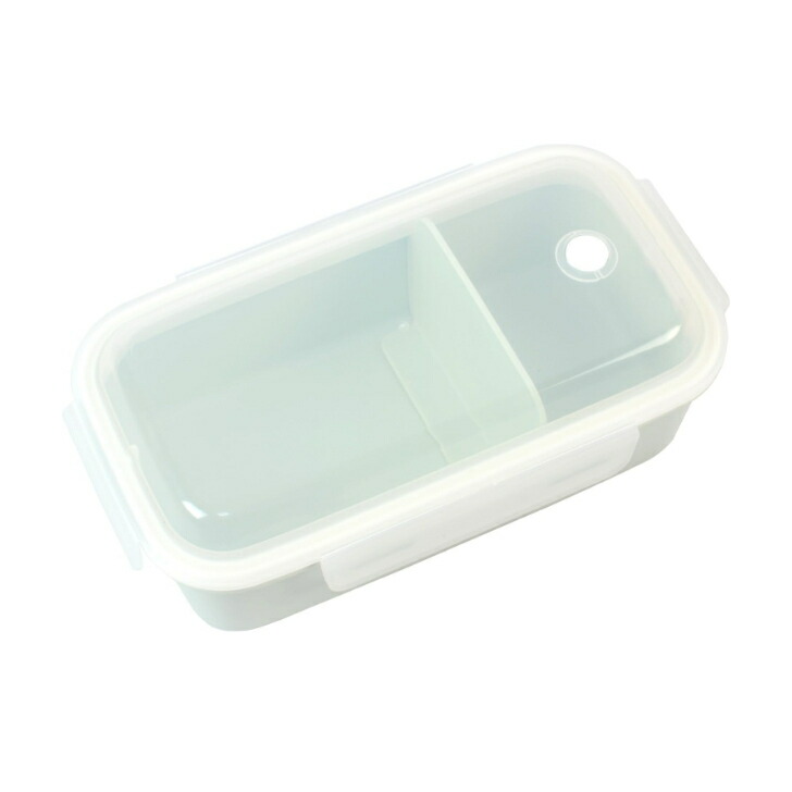 【楽天市場】OSK Pale color ランチボックス 1段 550ml グリーン 日本製 盛付がつぶれない 4点ロック 抗菌 仕切付 レンジ対応 食洗機対応 シンプル お弁当箱 HPC ...