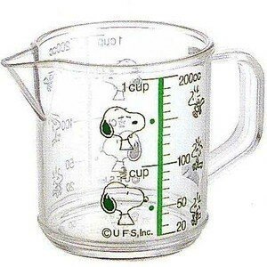 【楽天市場】スヌーピー 計量カップ メジャーカップ 200ml 小 おしゃれ 日本製 OSK MC-1：Tomorrow Life 楽天市場店