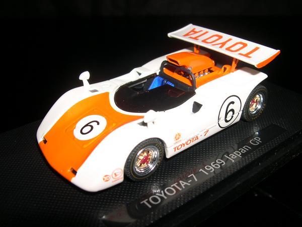 【楽天市場】EBBRO 1/43 711 TOYOTA 7 JAPAN CAN-AM 1969 #6 White/Orange：トモズショップ