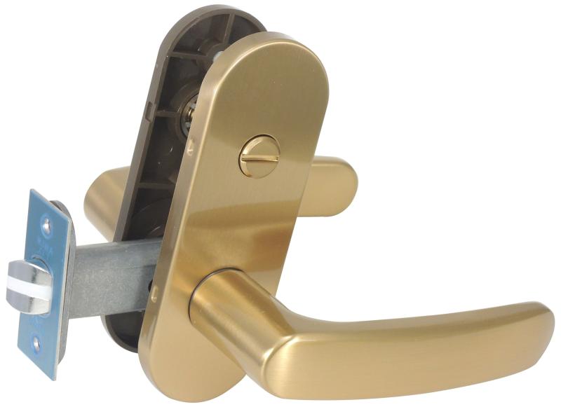 【楽天市場】美和ロック ZLT901-6 室内用レバーハンドル 間仕切錠 ゴールド 0150-523：トミーショップ 楽天市場店