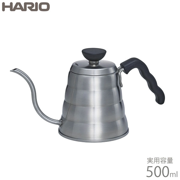 【楽天市場】HARIO ハリオ V60 ドリップケトル・ヴォーノ 500ml 1-3杯用 VKBR-70-HSV：FRESH ROASTER ...