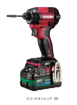 【楽天市場】HiKOKI 36Vコードレスインパクトドライバ WH36DD(2XHRSZ)スコーピオンレッドHiKOKIのおまけ付：TOOL ...