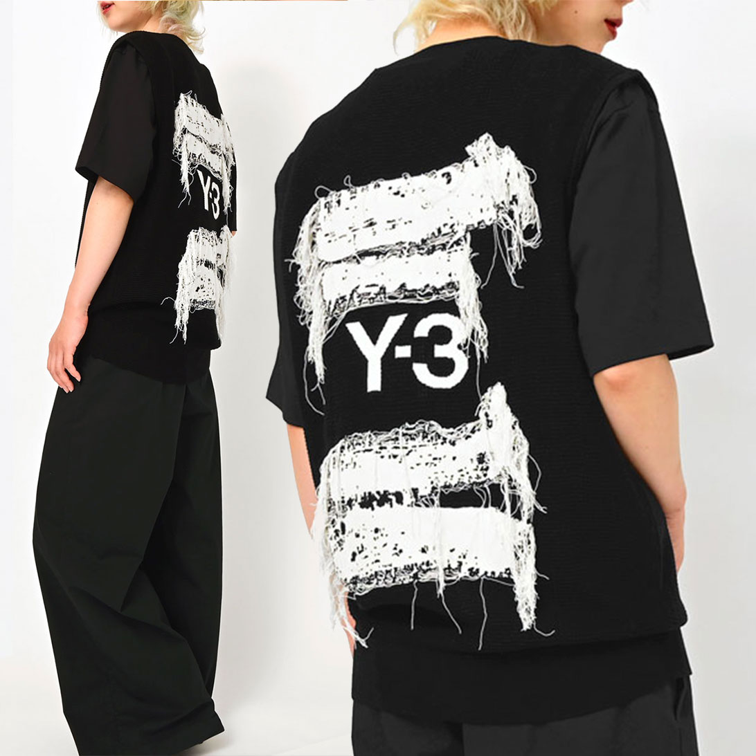 【楽天市場】【2025年 春夏新作アイテム】 Y-3 ワイスリー U GFX KNIT VEST サマーベスト JN4874 メンズ ...