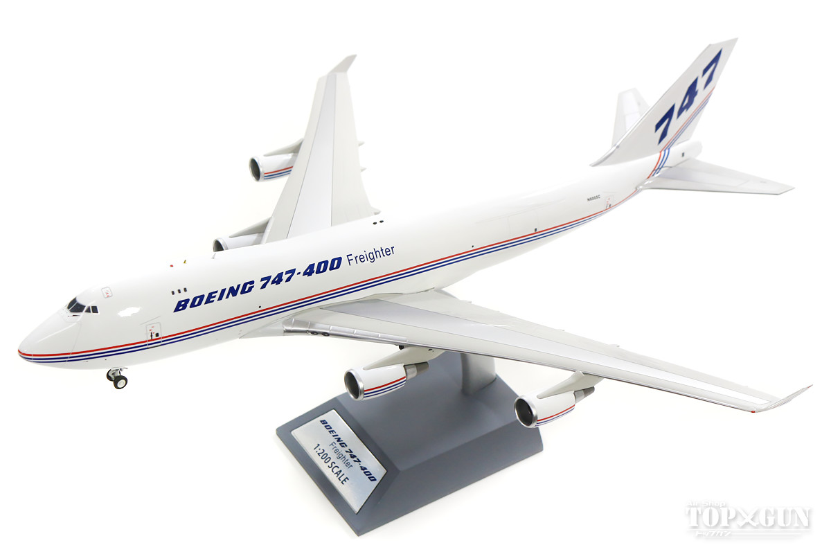 【楽天市場】ボーイング 747-400F/SCD ボーイングハウスカラー N6005C (スタンド付属) 1/200 ※金属製 2019年3月 ...