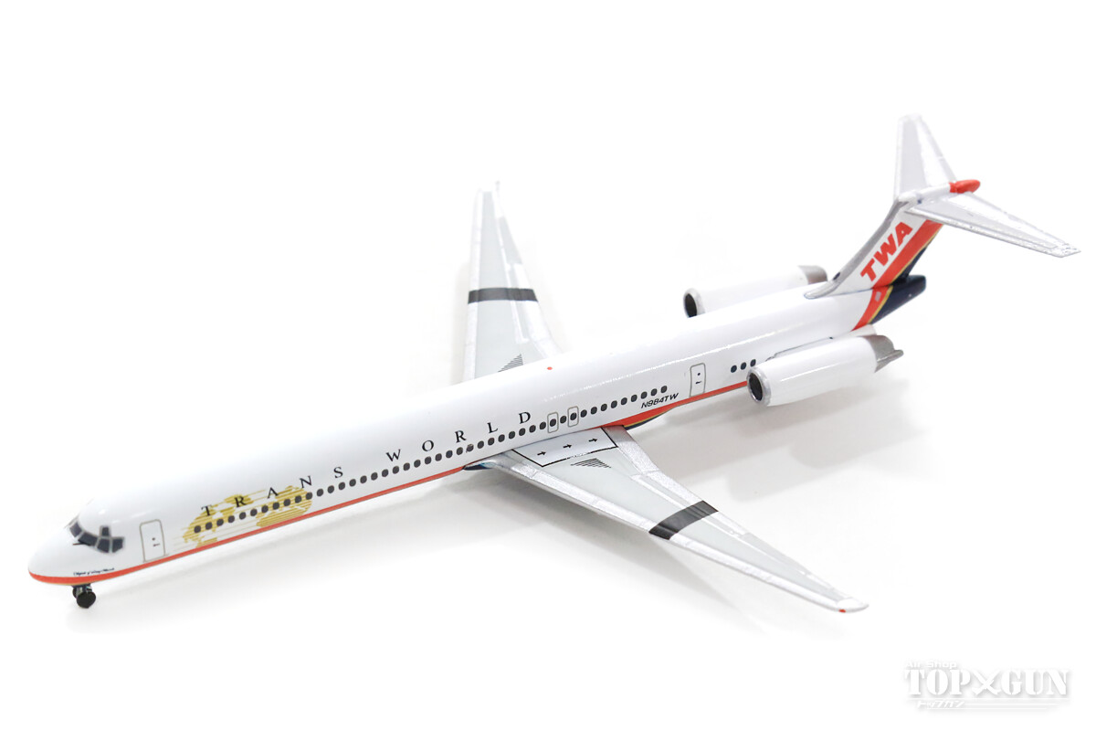 【楽天市場】マクドネル・ダグラス MD-83 TWA トランスワールド航空 「Spirit of Long Beach」 N984TW 1/ ...