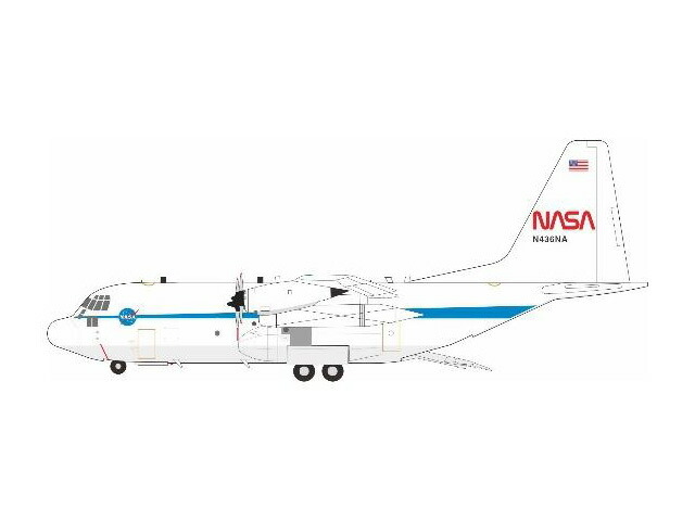 【楽天市場】HC-130H (L-382) NASA アメリカ航空宇宙局 N436NA 1/200 2024年1月26日発売 ...