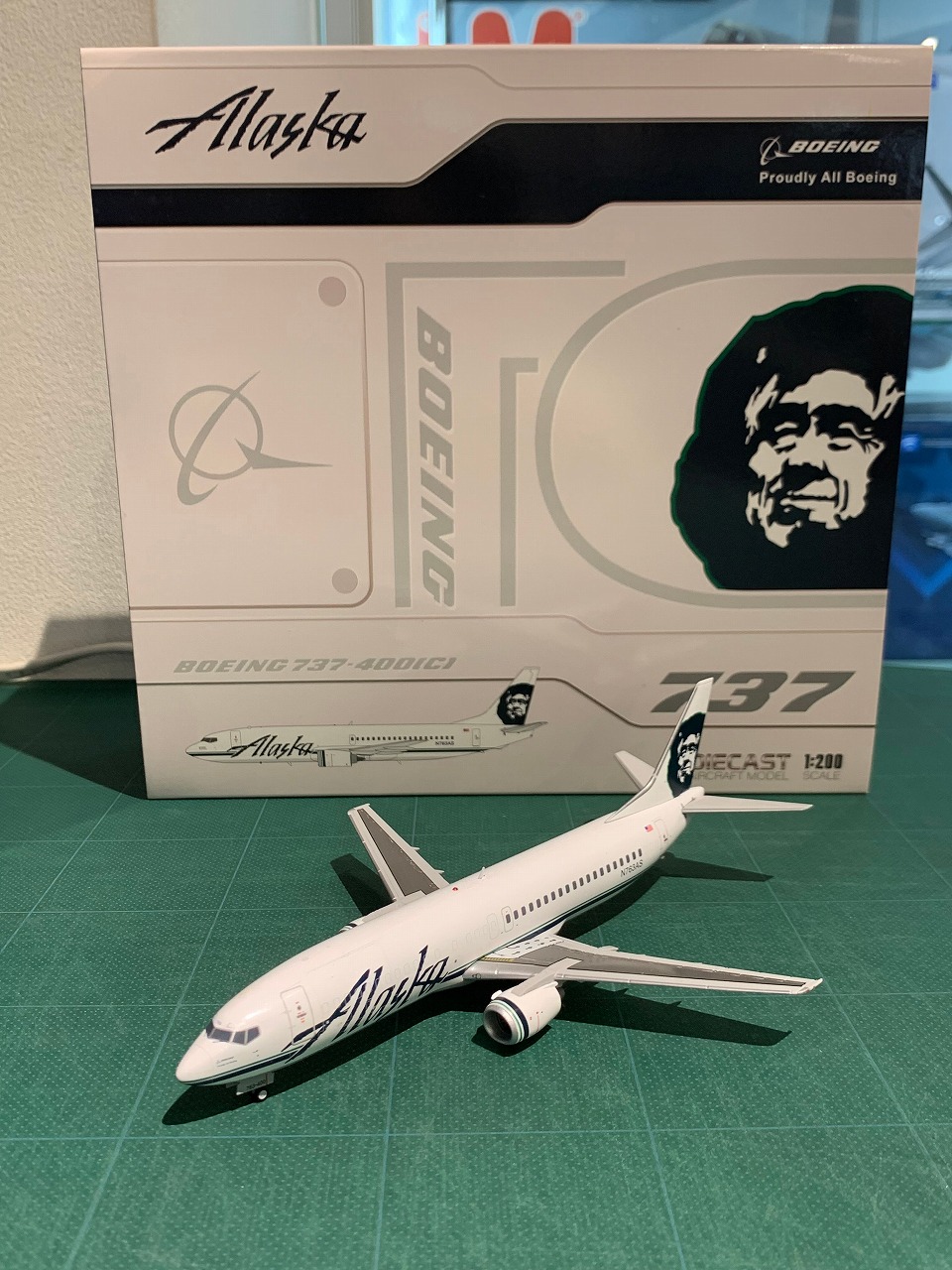 【楽天市場】737-400C アラスカ航空「Combi」N763AS 1/200 2024年6月29日発売 JC Wings 飛行機/模型 ...