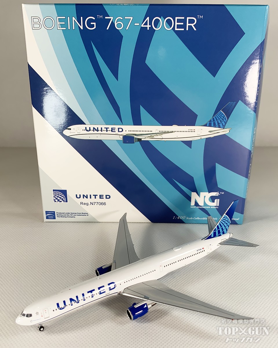 【楽天市場】767-400ER ユナイテッド航空 Blue Evolution livery (CF6 engines ・ new mould ...