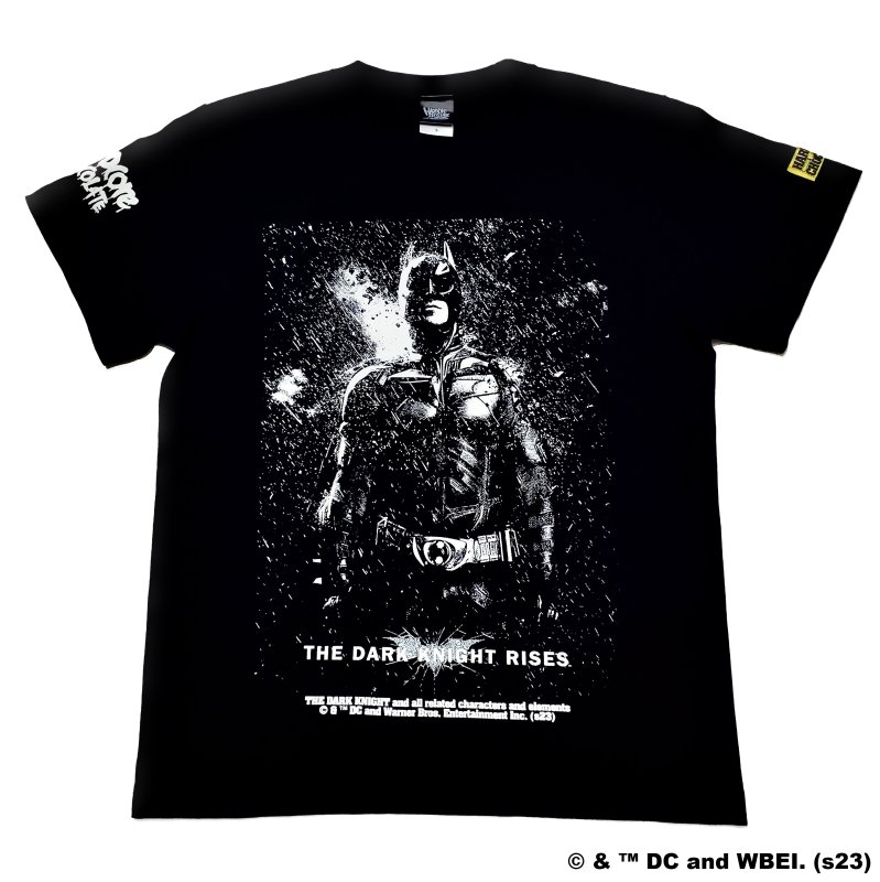 【楽天市場】【メール便対応】ダークナイト トリロジー/バットマン (ゴッサム/ブラック) Tシャツ Hardcore Chocolate ...