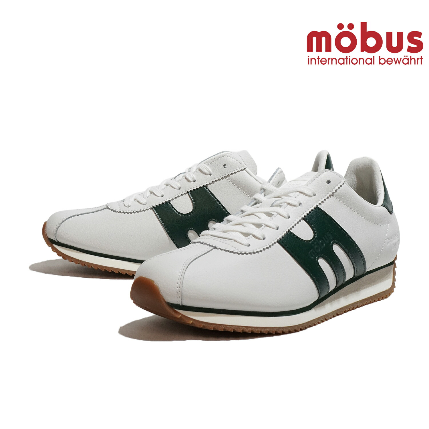 【楽天市場】モーブス スニーカー mobus PILLNITZ M-2510T-1062 WHT/CHROME GREEN ピルニッツ メンズ ...