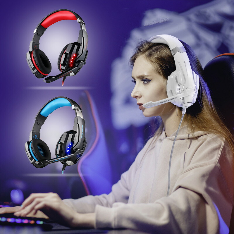 【楽天市場】有線 マイク付きヘッドホン ヘッドフォン ゲーミングヘッドセット ps4 ヘッドセット ps5 ヘッドセット ゲーミングヘッドホン ...