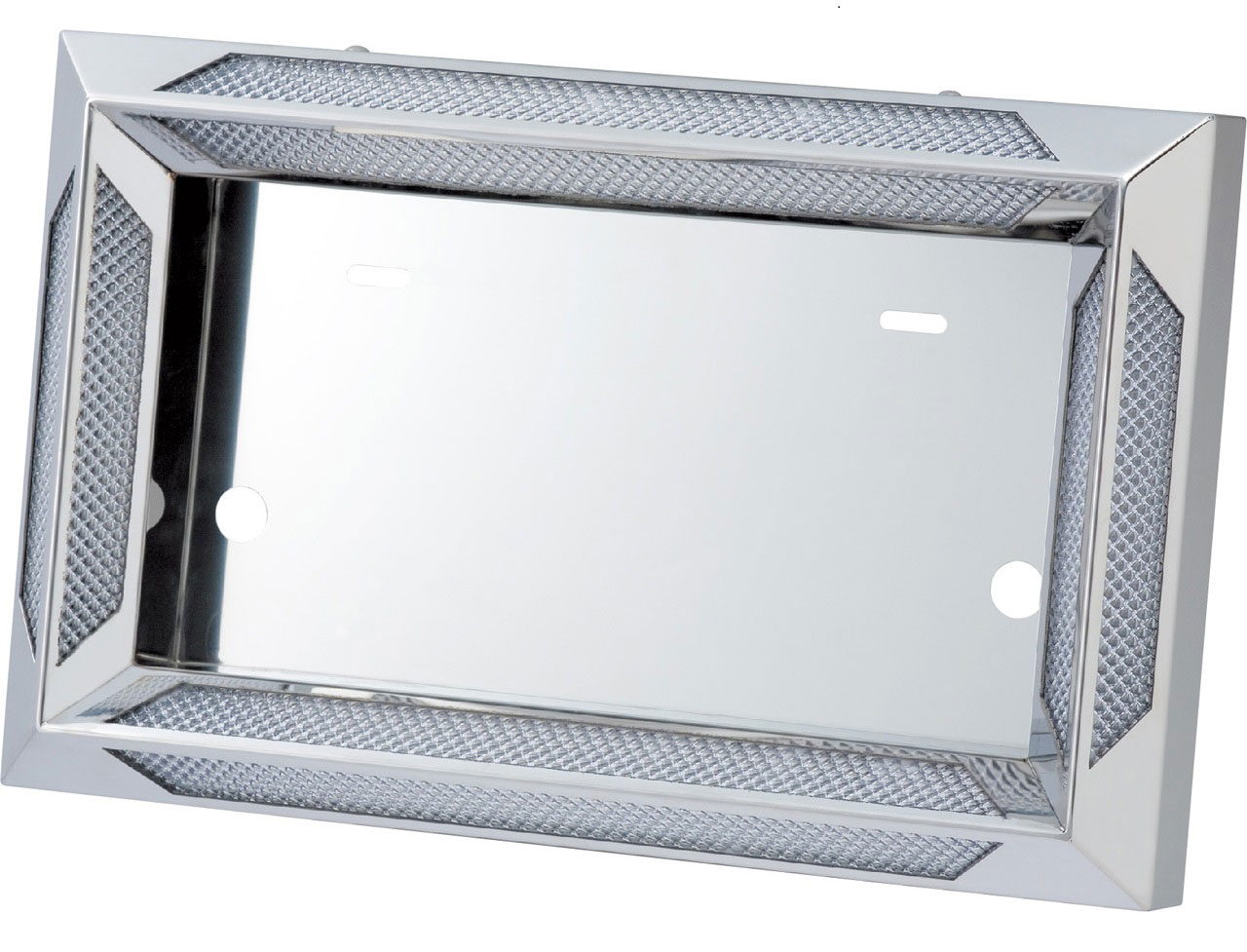 【楽天市場】JET INOUE ジェットイノウエ 501158 ツインDXナンバープレート枠 中型用（ユニット無し）：トラブーン 楽天市場店